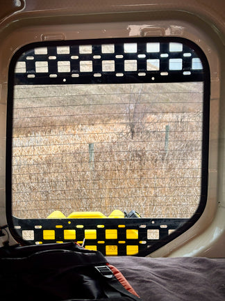 Sprinter Rear Door Storage: OX Rear Door Carrier System | Backland ...