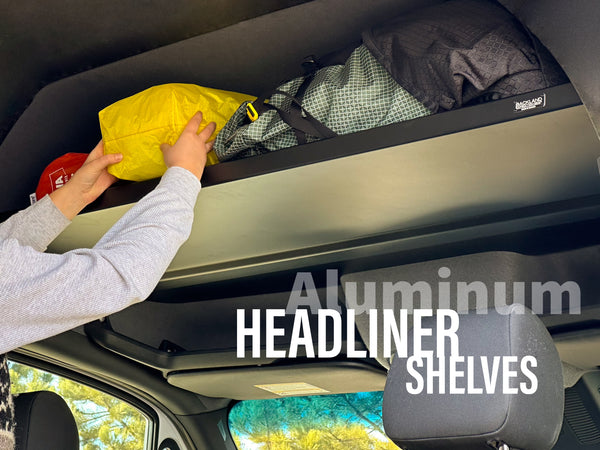 BACKLAND - Headliner Shelf - Sprinter | Backland Expedition Gear