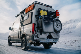 Sprinter Rear Door Storage: OX Rear Door Carrier System | Backland ...