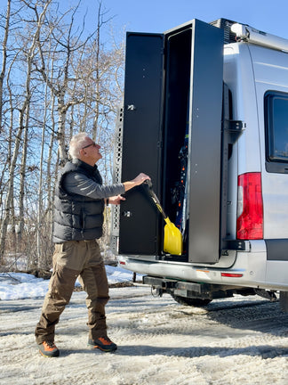 Sprinter Van Ski & Snowboard Storage- Ox Ski & Board Box | Backland ...