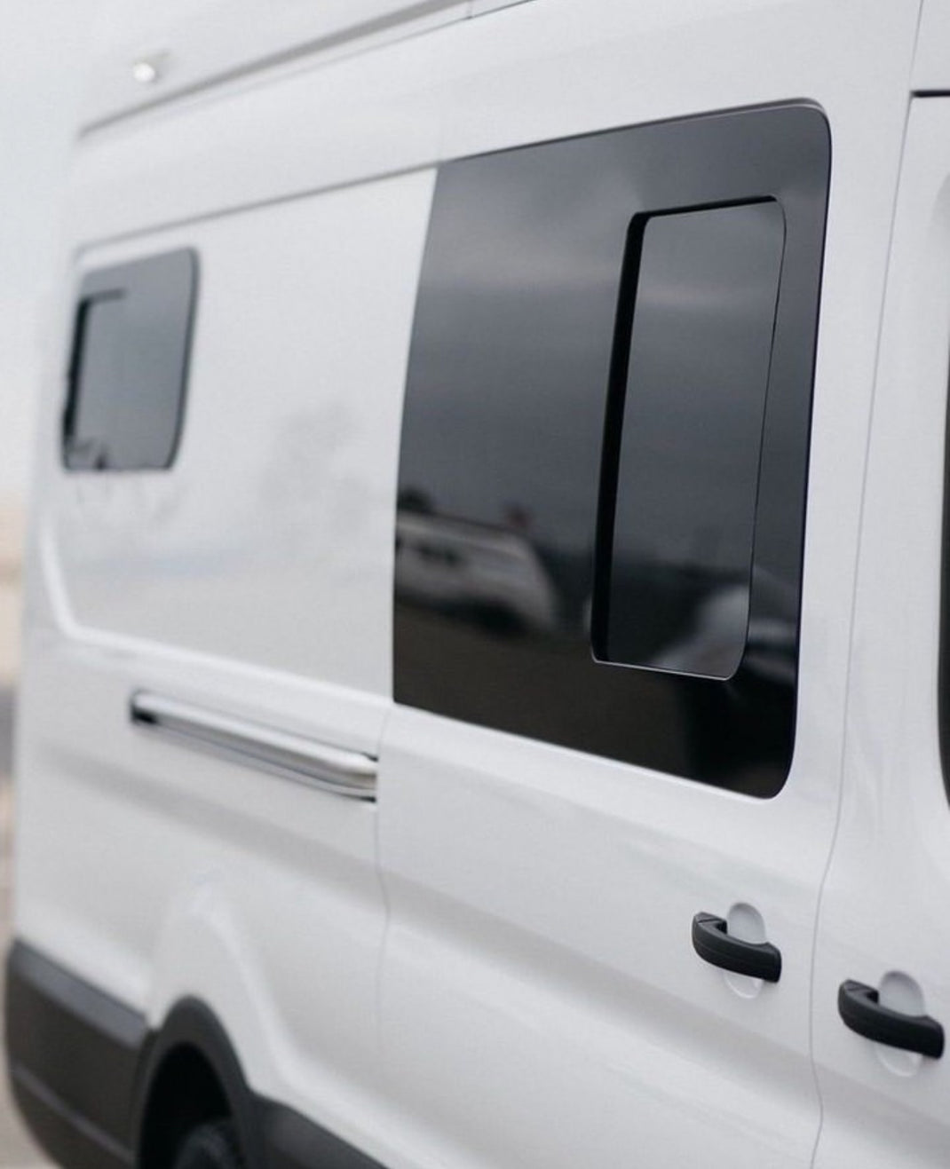 Ford Transit Windows- AMA Slider OEM Style | Backland Expedition Gear