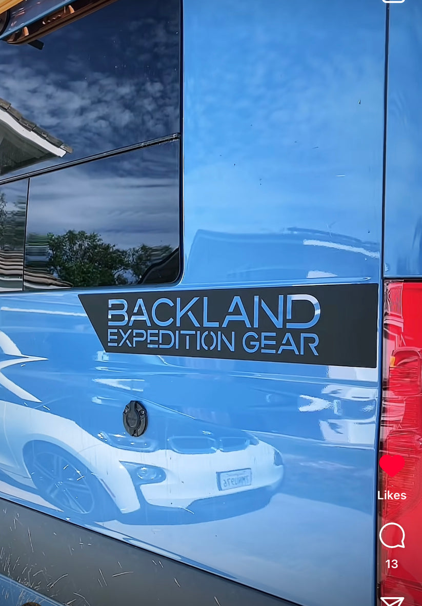 BACKLAND Expedition Gear Decals | Backland Expedition Gear