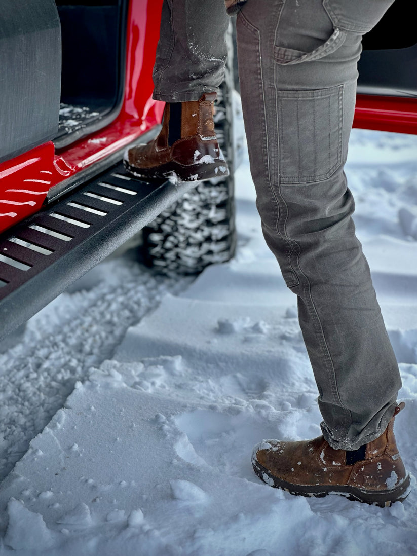 Ford Transit Side Steps - APEX Series | Backland Expedition Gear