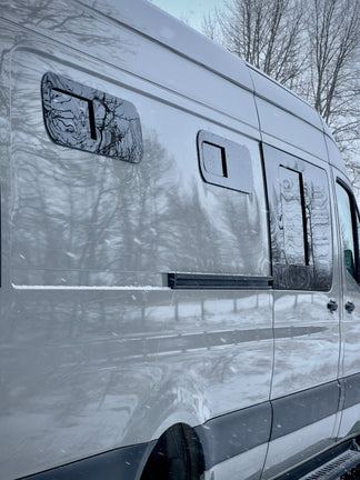 Universal Sliding Window for Van - AM Auto Slider 30" x 10"