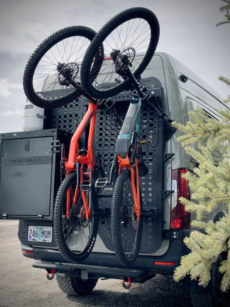 Sprinter Rear Door Storage: OX Rear Door Carrier System | Backland ...