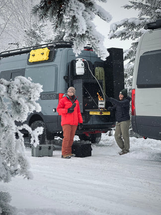 Sprinter Rear Door Storage: OX Rear Door Carrier System | Backland ...